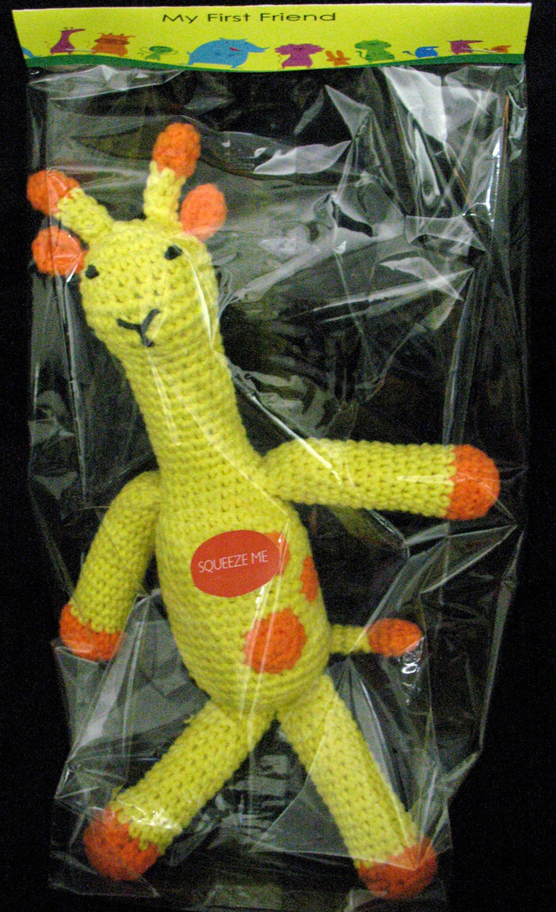 Amigurumi Giraffe Hand-made Squeaky Toy From High Quality - Etsy