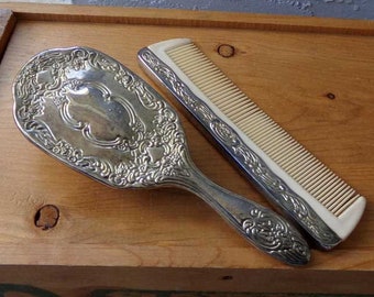 Comb and brush set | Etsy