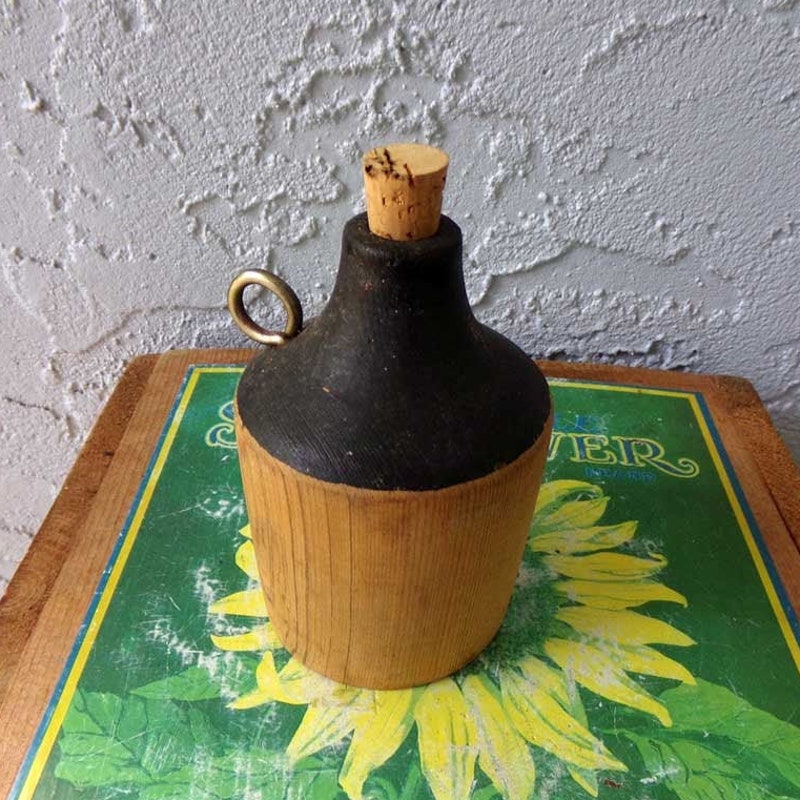 Wooden Jug - Etsy