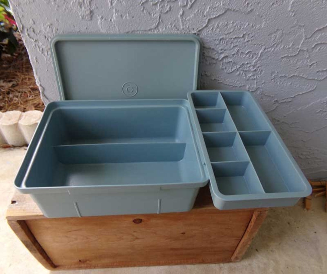 Tupperware Sewing Box, Vintage Sewing Box, Vintage Tupperware, Sewing ...
