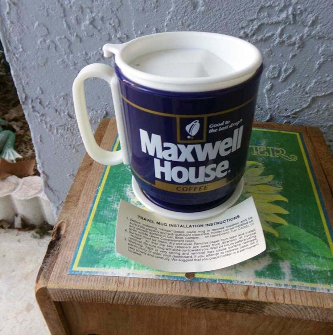 Maxwell House Coffee Commuter Coffee Mug, Maxwell House Swivel Auto ...
