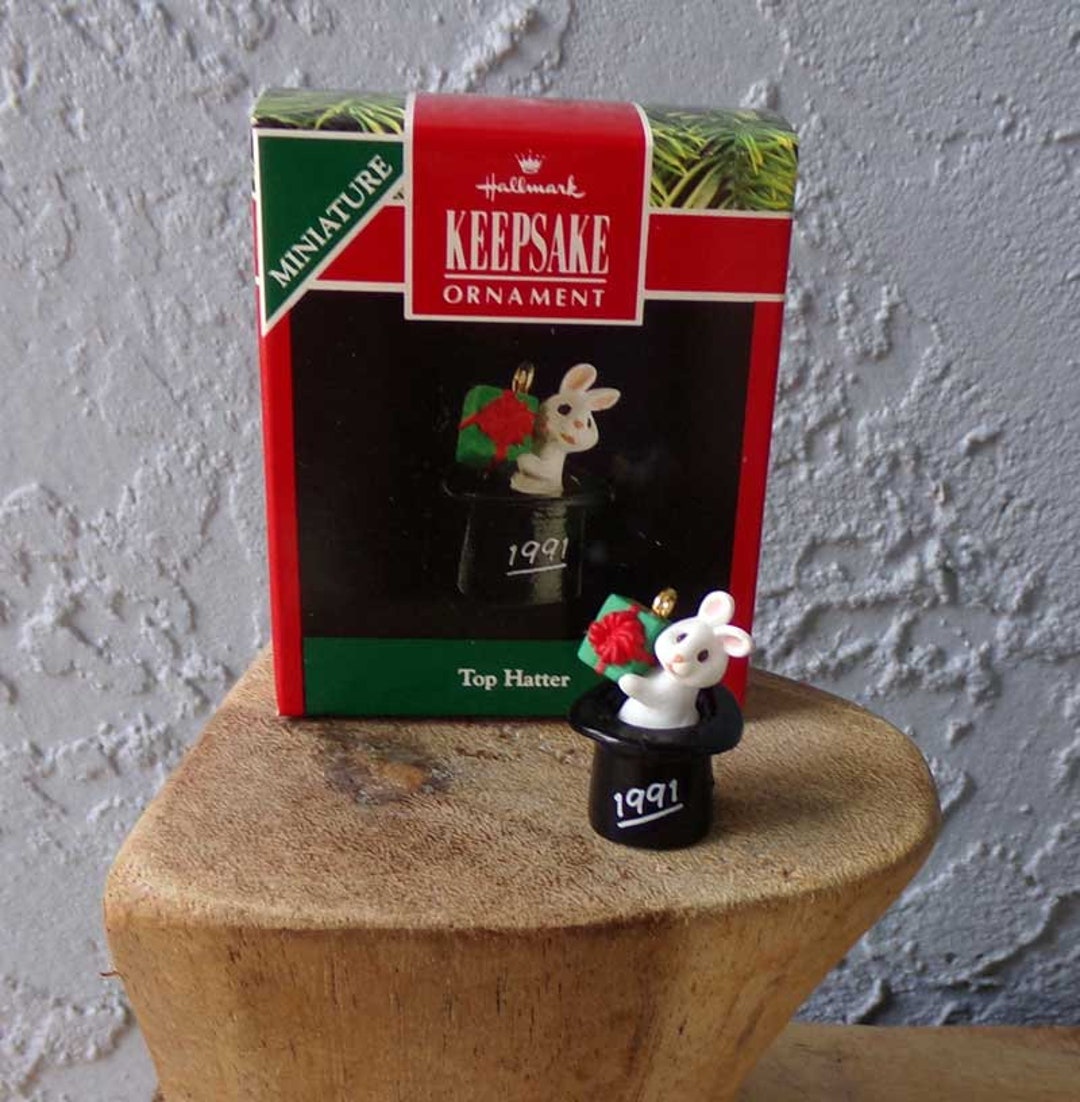Hallmark Miniature Christmas Ornament 1991 Vintage Hallmark - Etsy