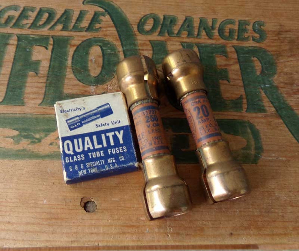 Vintage Electrical Fuses, Fuses, Electrical Fuses, Glass Tube Fuses - Etsy