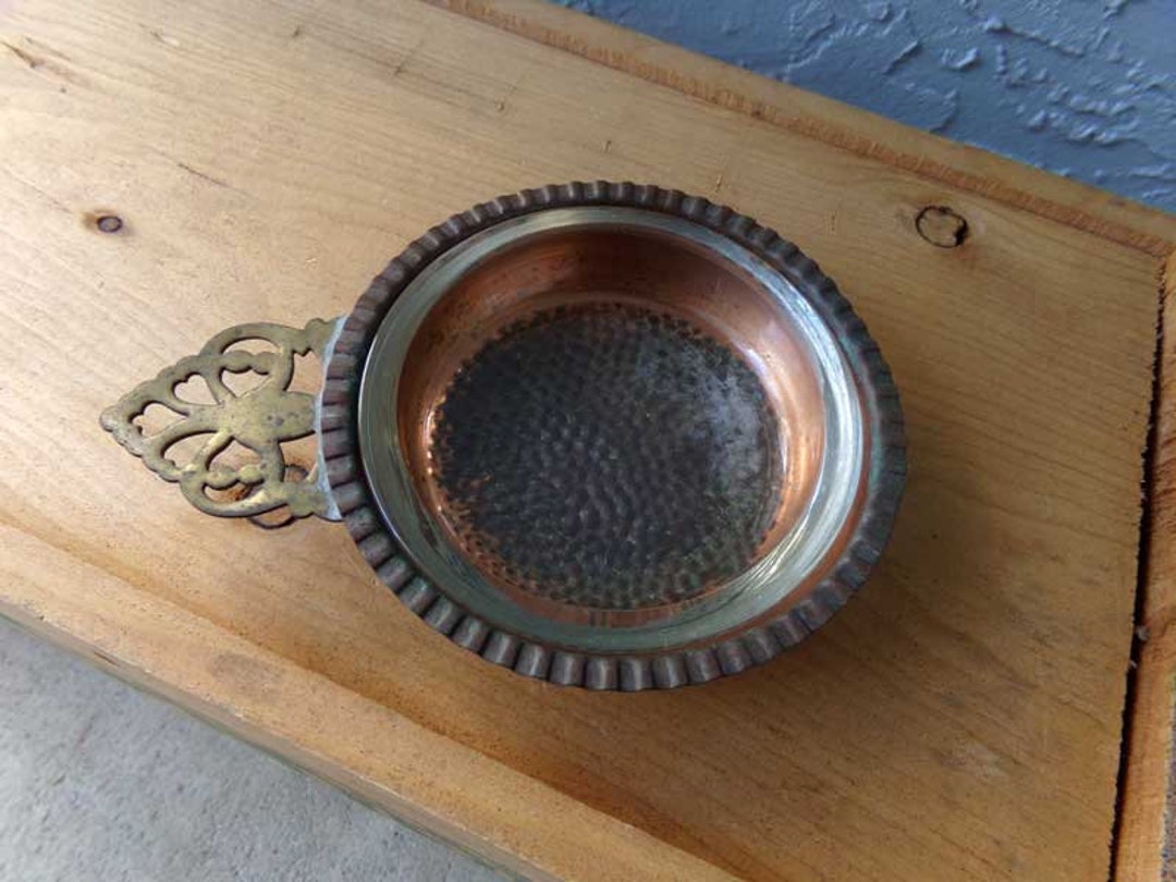 Copper Porringer, Vintage Porringer, Copper Glass Porringer, Vintage ...