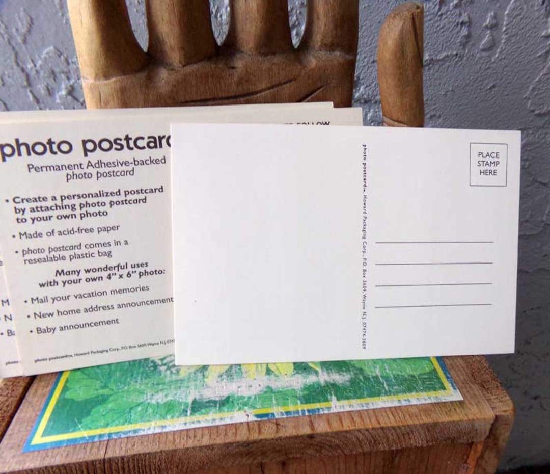 Photo Postcards, Blank Postcards, Postcard Photos, Adhesive Backed ...