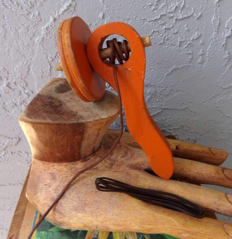 Vintage wooden spinning toy top spinning top toy old | Etsy