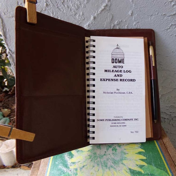 Auto Mileage Book - Etsy
