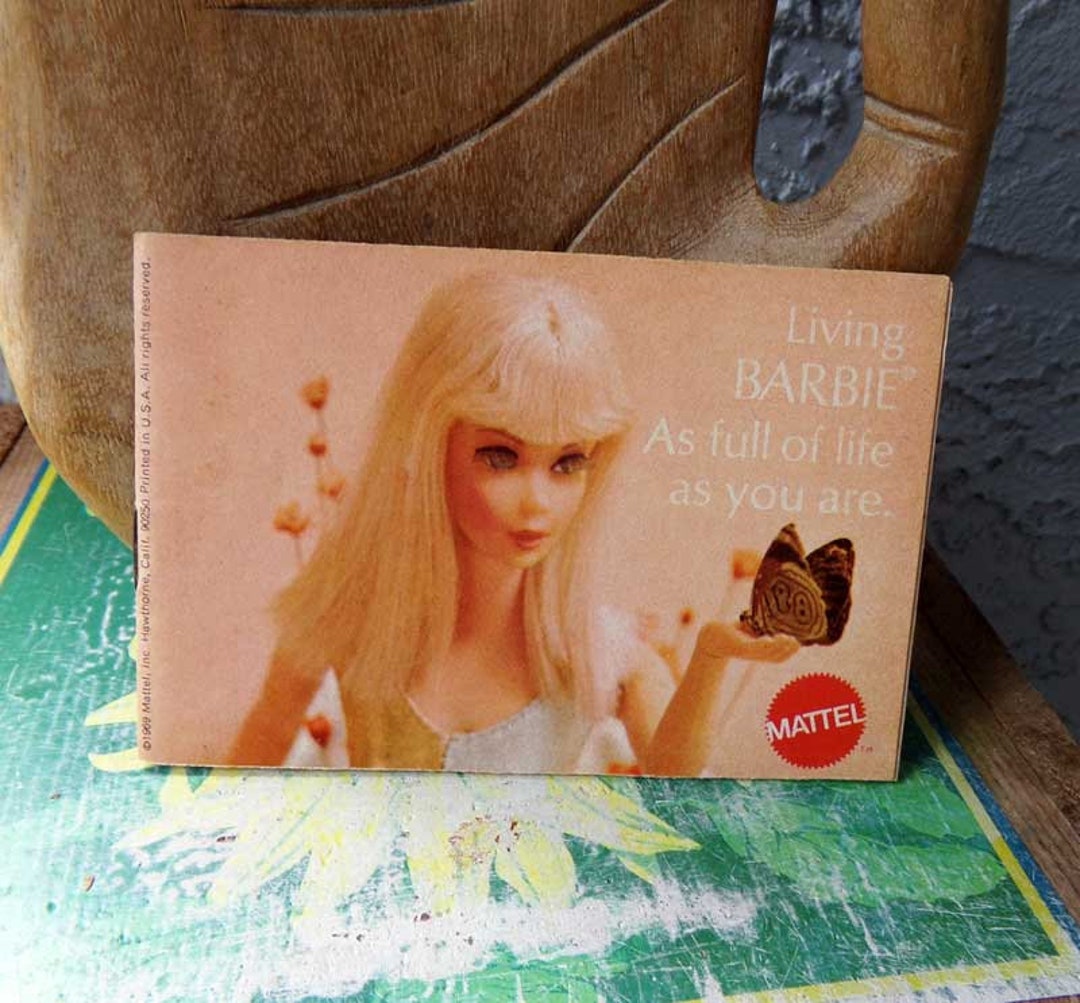 Barbie Fan Club Booklet 1969, Barbie Booklet, Barbie Fan Club Book ...
