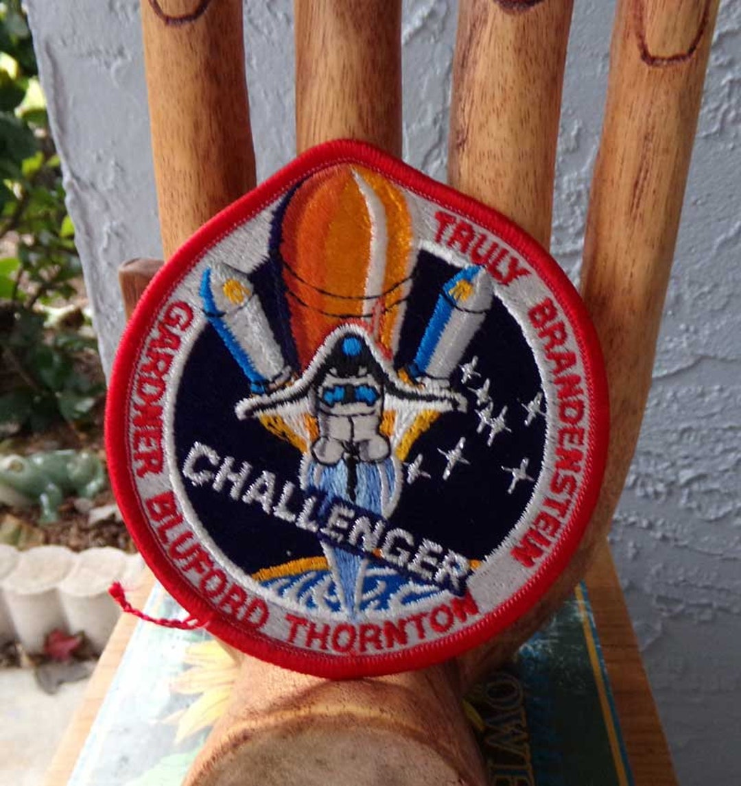 NASA Mission Patch Space Shuttle Patch Challenger Space - Etsy