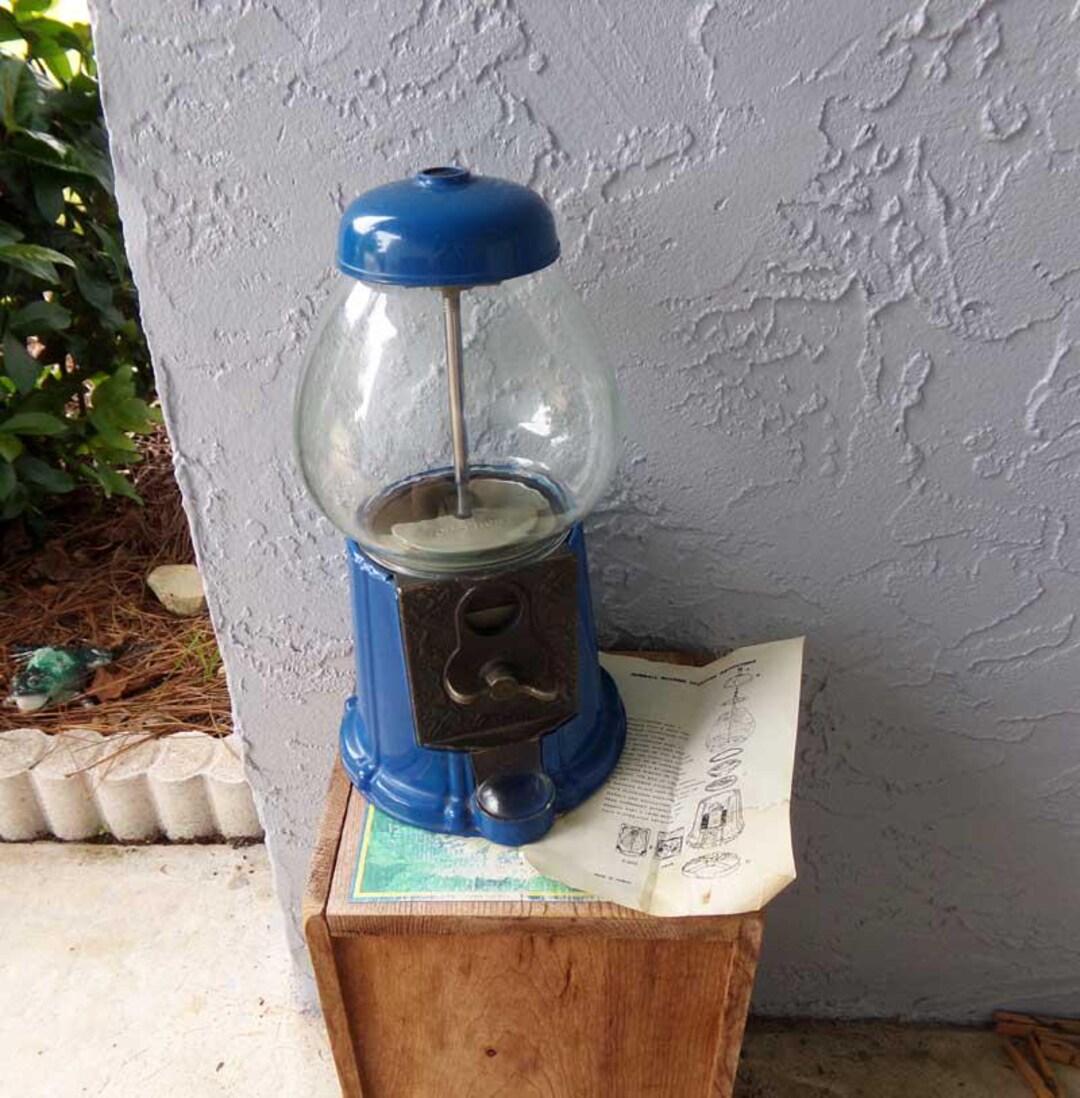 Gumball Machine, Vintage Gumball Machine, Gumball Bank, Table Top ...
