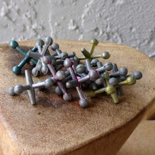 Jacks and Ball Set - Etsy