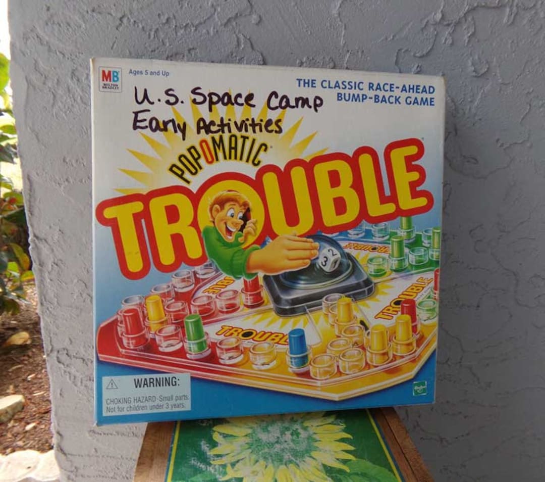 Trouble Board Game, Trouble, Vintage Trouble Game, Vintage Board Game ...