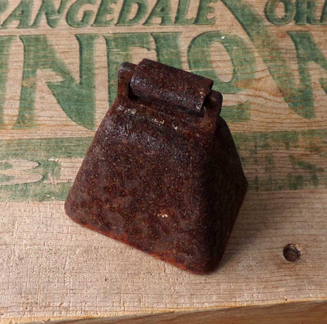 Rusty Cow Bell, Vintage Cow Bell, Old Cow Bell, Cow Bell, Cow Bell ...