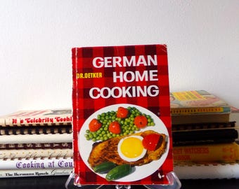 1960s German Home Cooking Cookbook by Dr. Oetker Vintage Retro Recipe ...