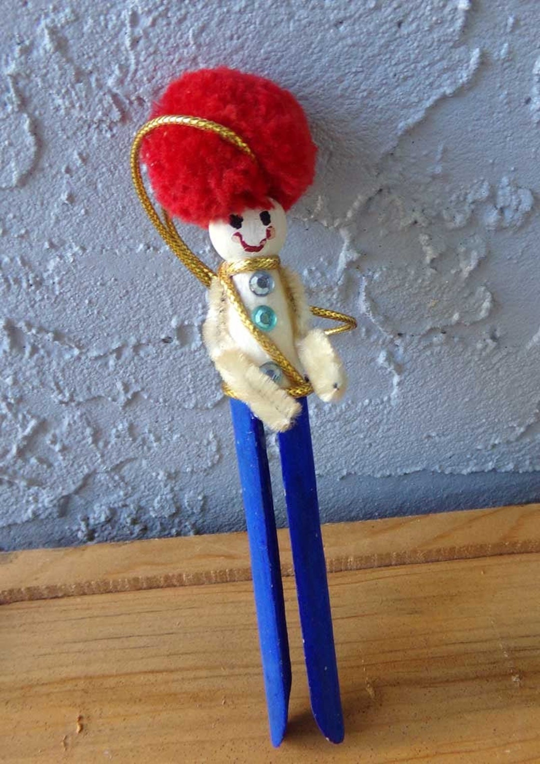 Wooden Soldier Clothespin Ornament, Toy Soldier Ornament, Clothespin ...