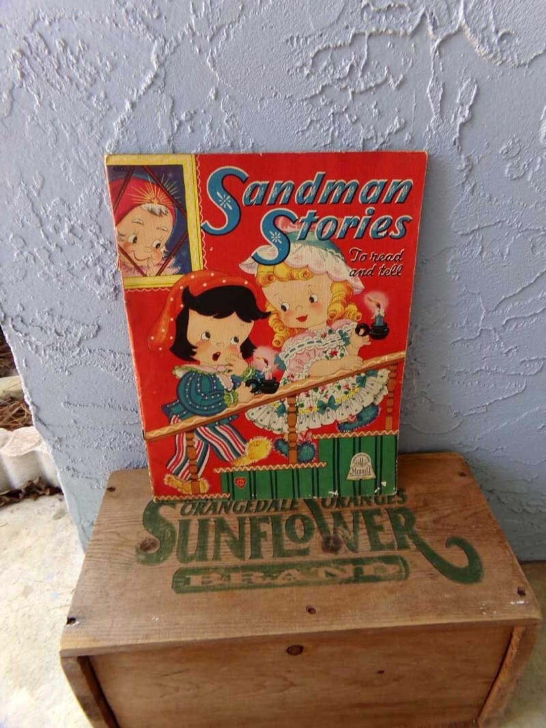 Sandman Stories to Read and Tell 1943 Merrill Publishing Co. Vintage ...