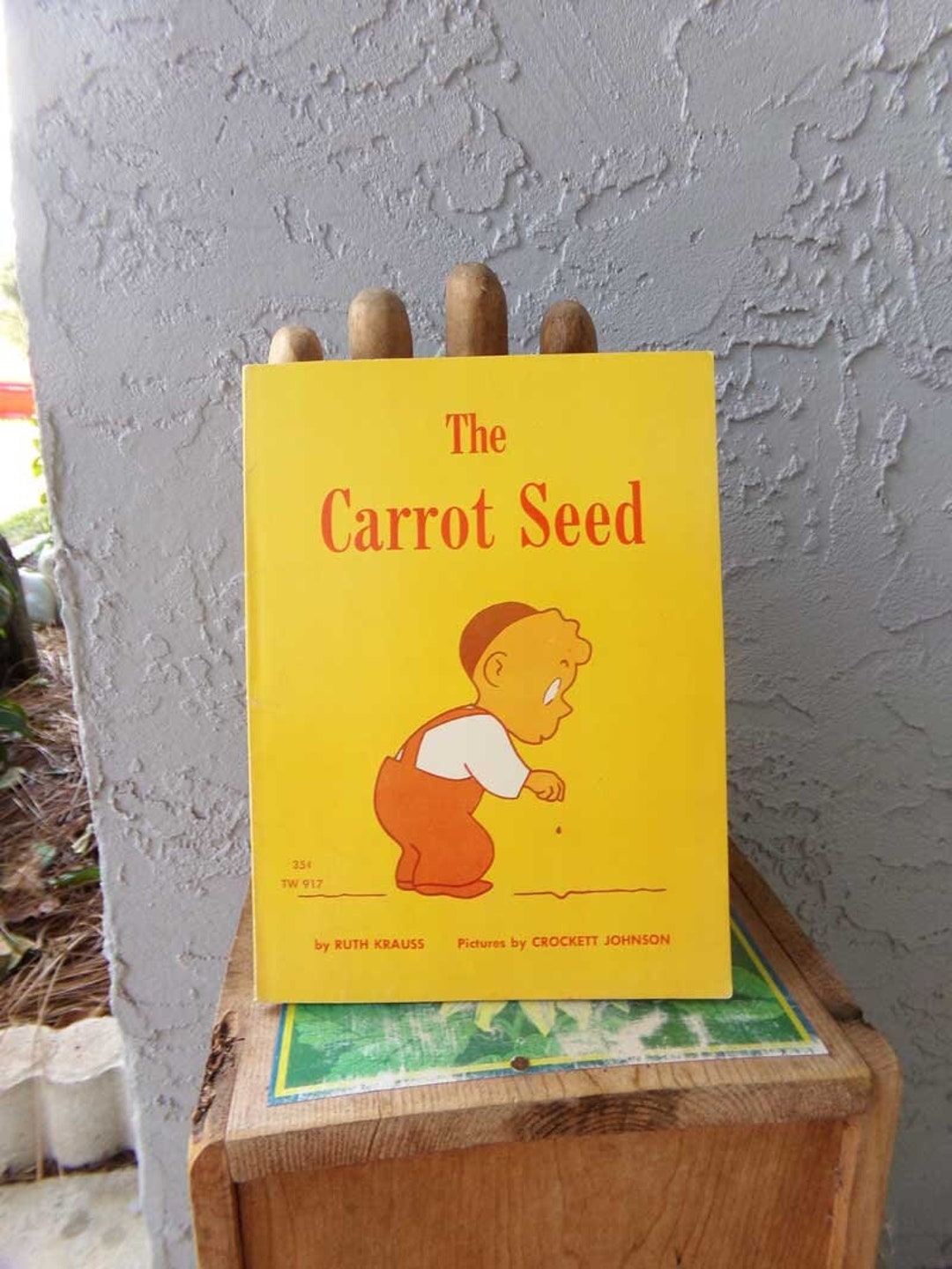 The Carrot Seed by Ruth Krauss 1971, Vintage Children's Book, the ...
