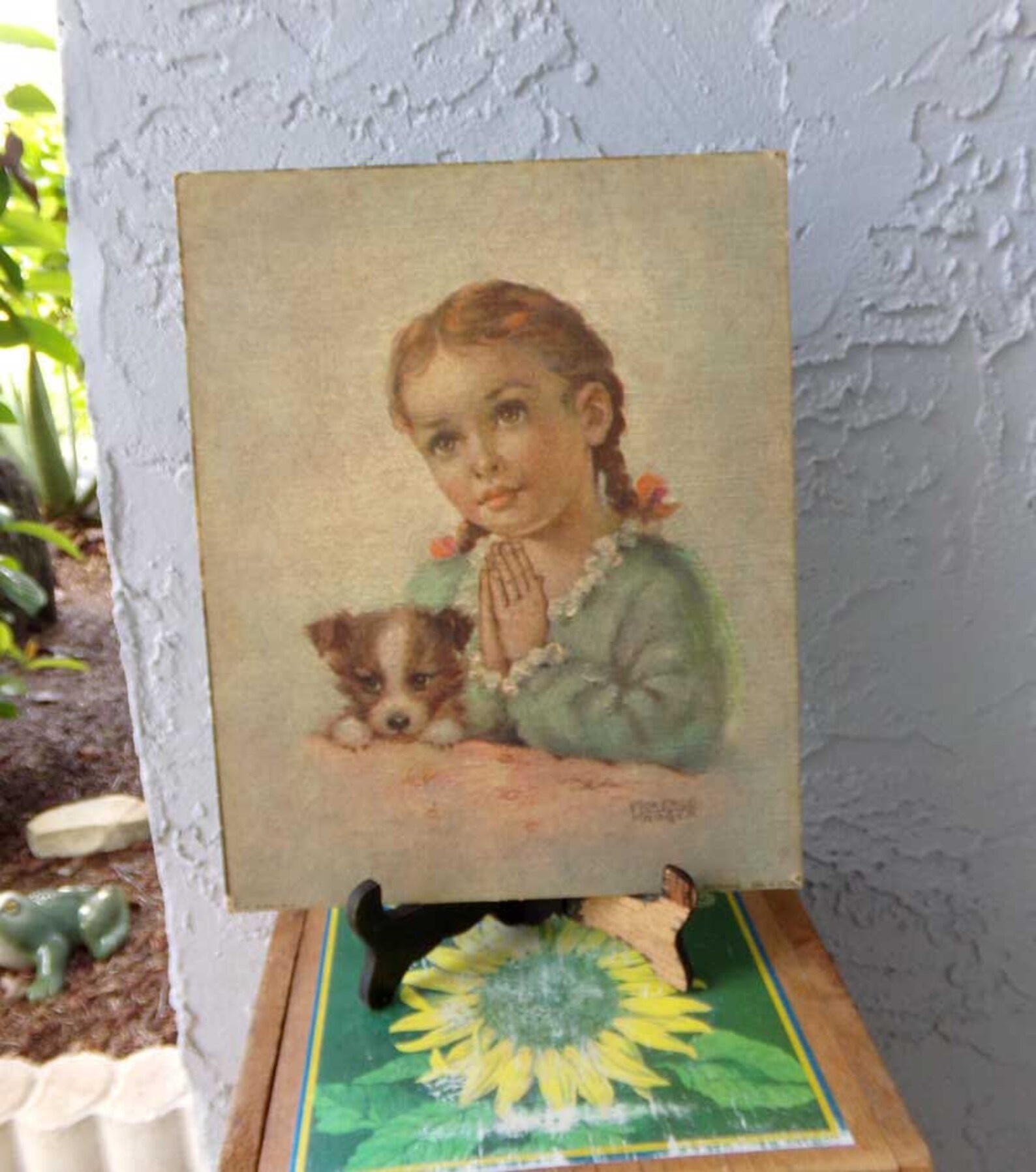 Florence Kroger art print Sheffield Girl Praying by Kroger | Etsy