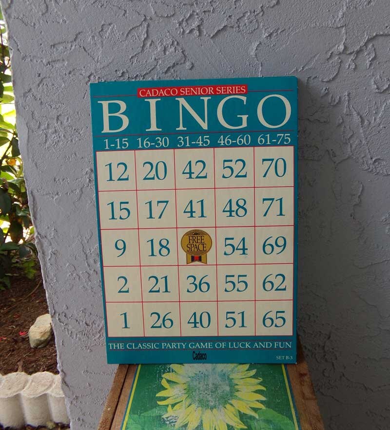 Large Print Bingo Cards Oversized Bingo Boards Large Bingo - Etsy Hong Kong