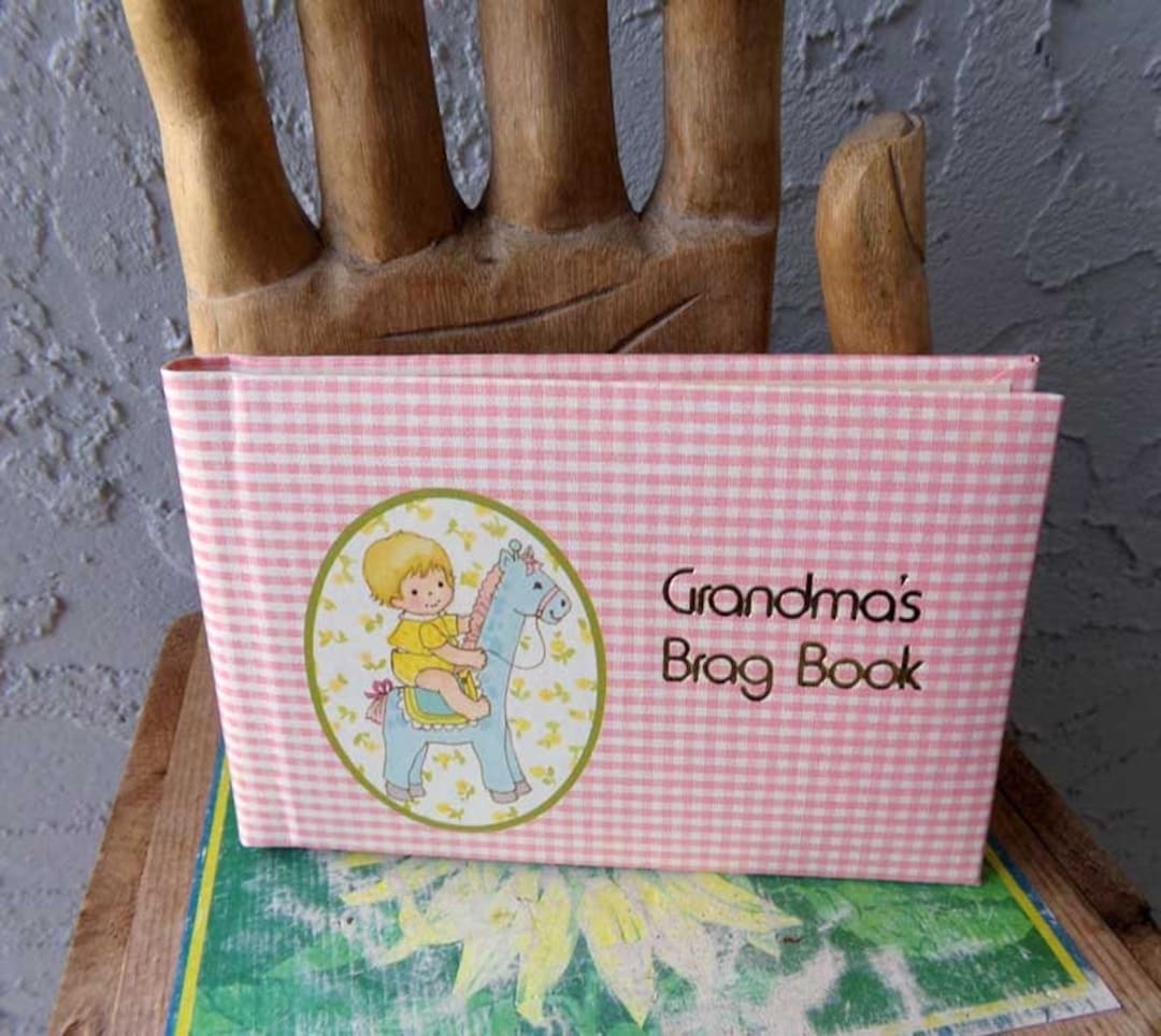 Grandmas's Brag Book, Vintage Photograph Album, Grandmas's Brag Book ...
