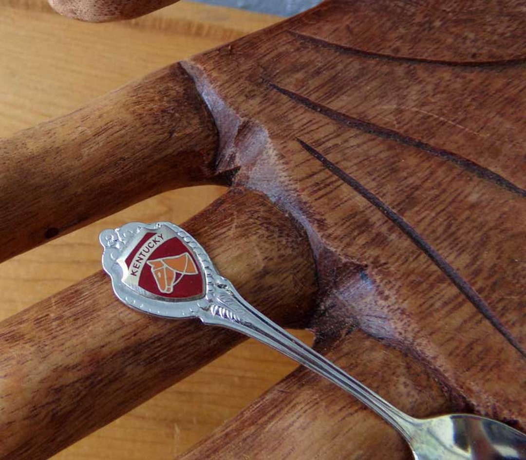 Kentucky Souvenir Spoon, Vintage Kentucky Spoon, Kentucky Home Decor ...