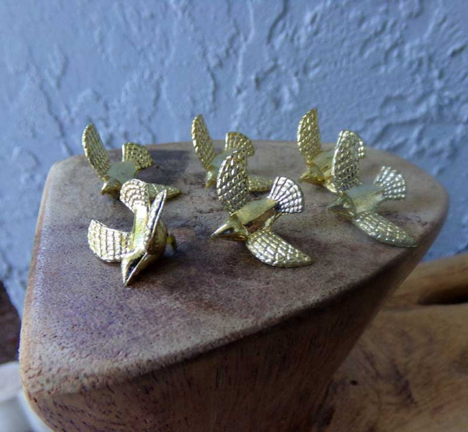 Gold Colored Dove Ornaments, Vintage Gold Doves, Plastic Doves, Dove ...