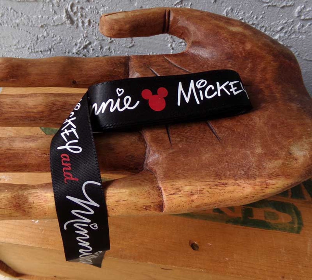 Disney Ribbon, Vintage Mickey Mouse Ribbon, Vintage Gift Box Ribbon ...