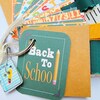 BACK TO SCHOOL Junk Journal/key Chain Junk Journal/journal/elementary ...