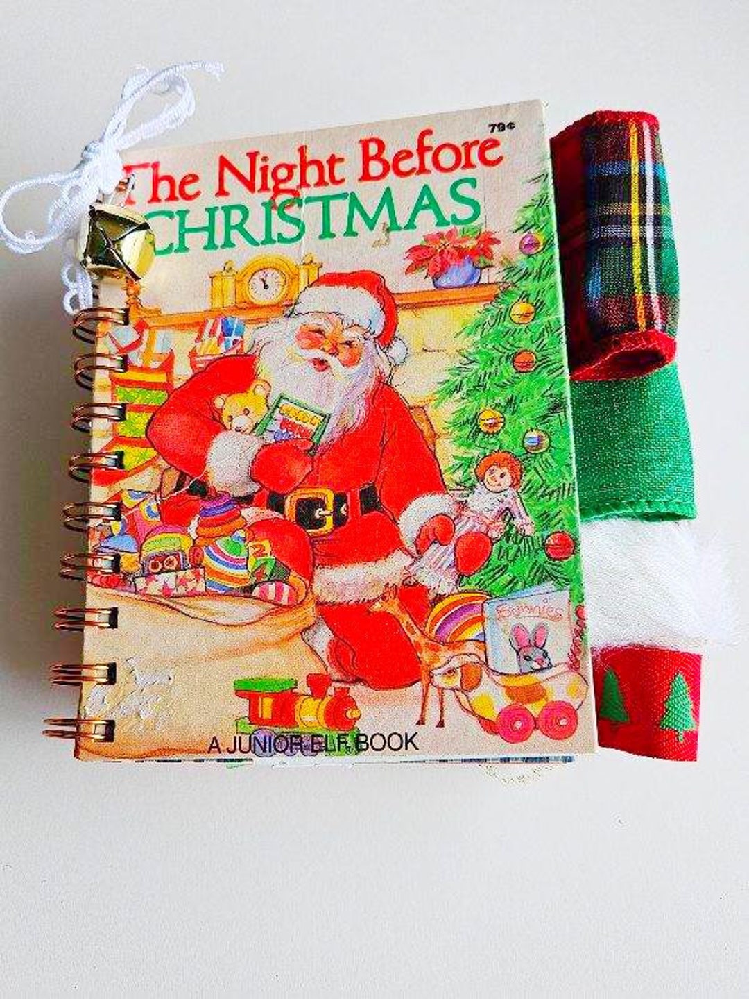THE NIGHT BEFORE Christmas Vintage Junior Elf Junk Journal/holiday ...