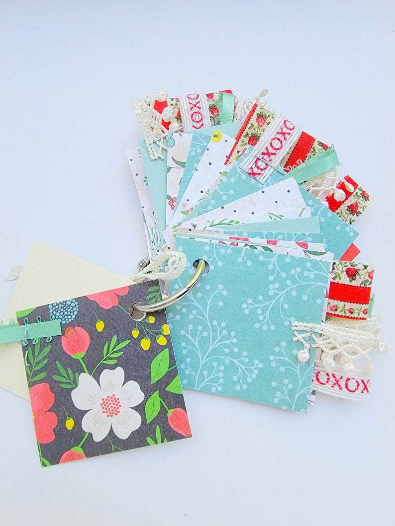 FATHERS JUNK JOURNAL /key Chain Junk Journal/dad Journal/mini Junk ...