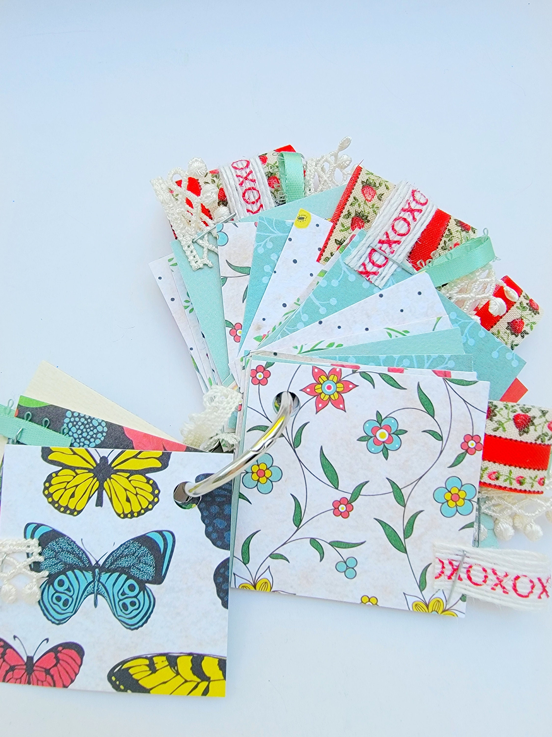 FATHERS JUNK JOURNAL /key Chain Junk Journal/dad Journal/mini Junk ...