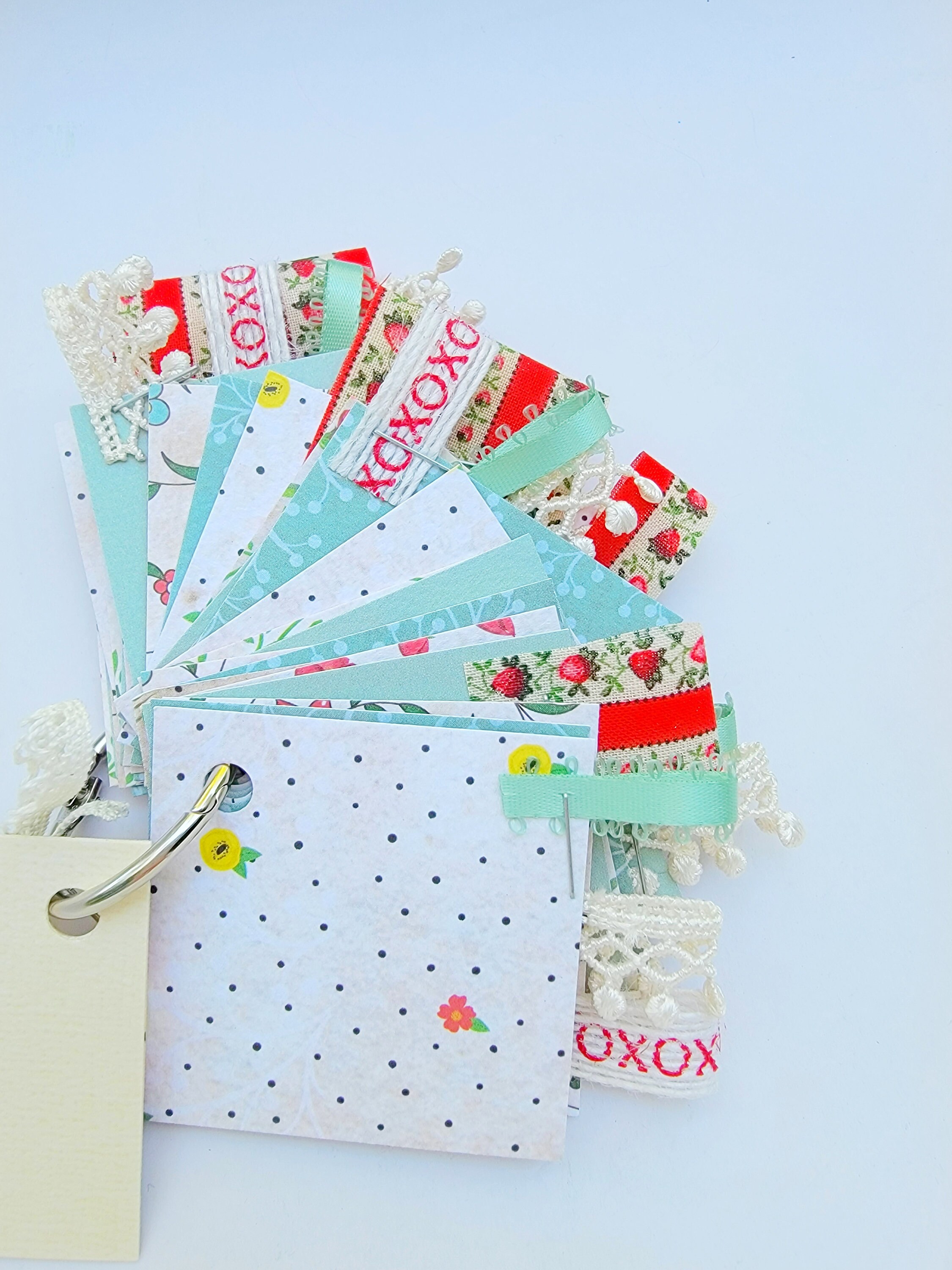 FATHERS JUNK JOURNAL /key Chain Junk Journal/dad Journal/mini Junk ...