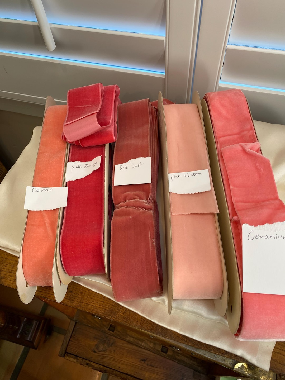 Vintage Velvet Fine Ribbon Trim Old Store Stock - Etsy