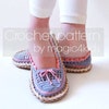 Crochet Pattern DAISY Summer Clogs With Rope Soles,soles Pattern ...