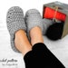 Crochet Pattern- Women T-shirt Yarn Clogs,slippers,slip Ons,shoes ...