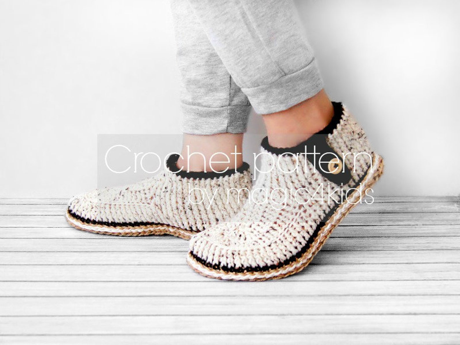 CROCHET PATTERN Women Boots With Rope - Etsy Canada