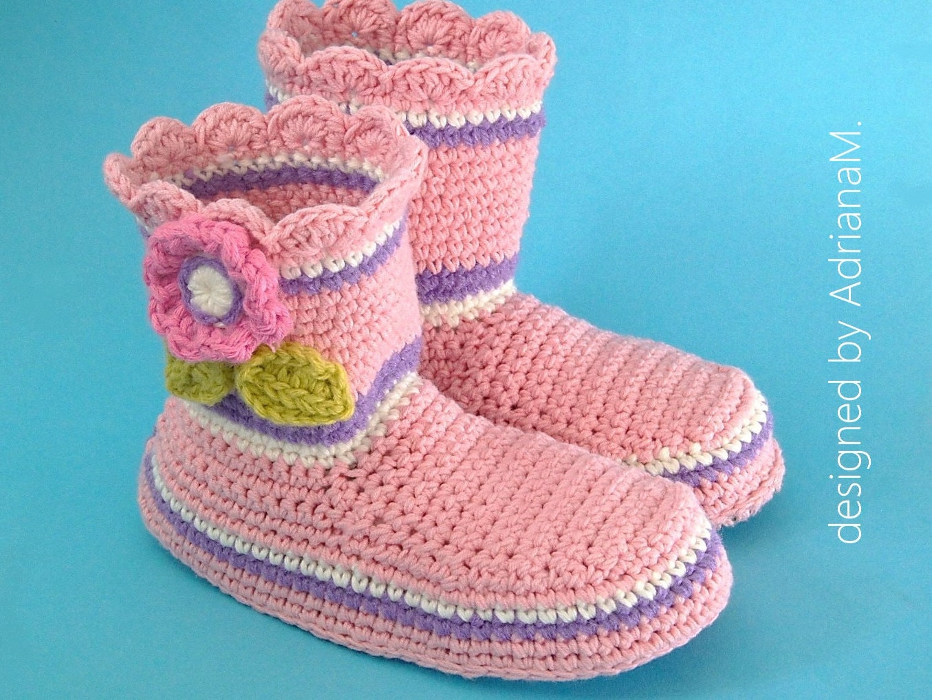 Crochet Pattern Toddler Boots With DIY Felted Solesfelt | Etsy
