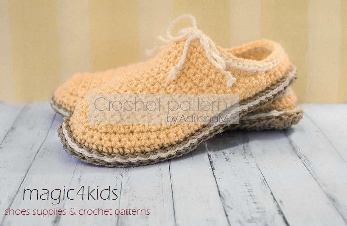 SPECIAL OFFER 3 Crochet Patterns for Family Basic Clogs With - Etsy Canada