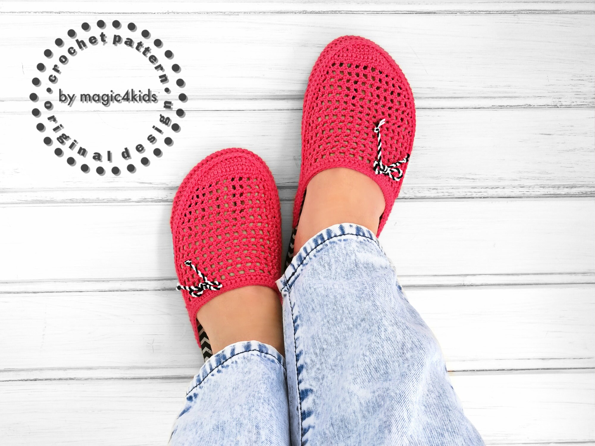 CROCHET PATTERN SUMMER Clogs on Flip-flop Flat Soleswomen - Etsy