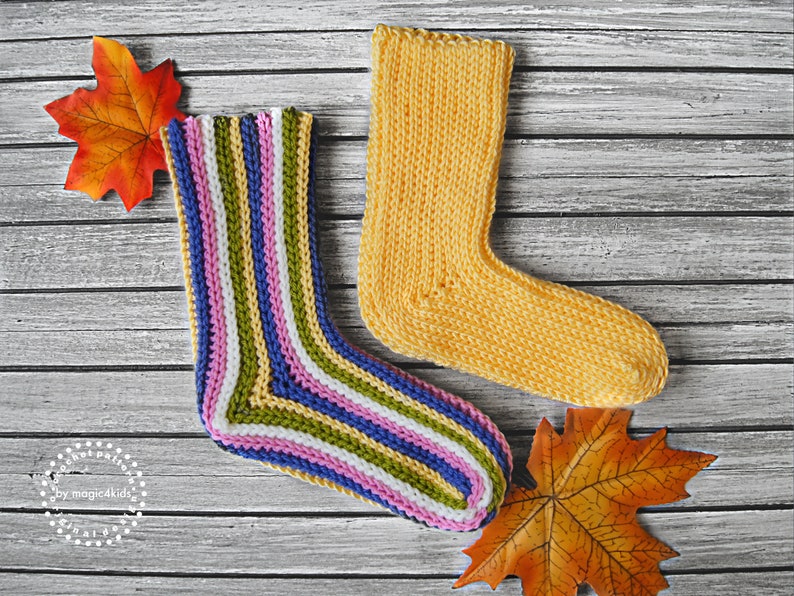 CROCHET PATTERN CHRIS Socks for Kidstoddlersteensage 1-10 - Etsy