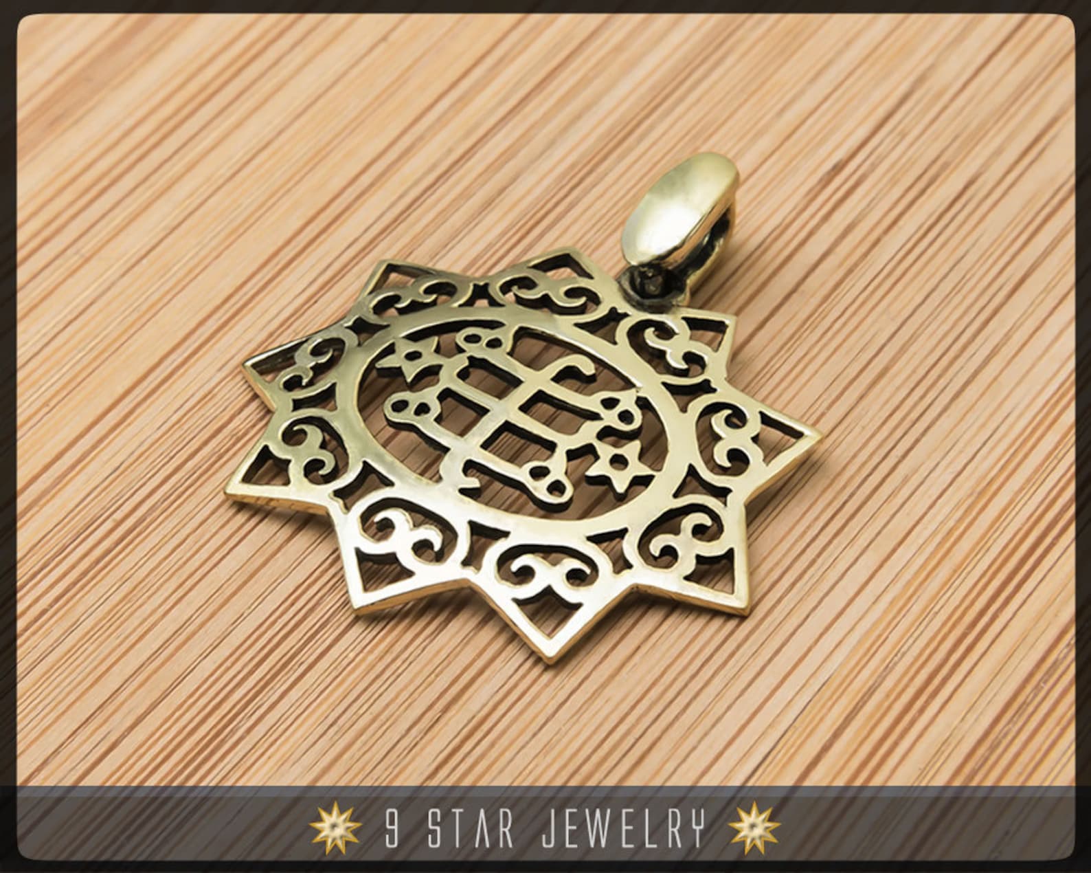 Baha'i Ringstone Symbol Pendant BBP13 - Etsy