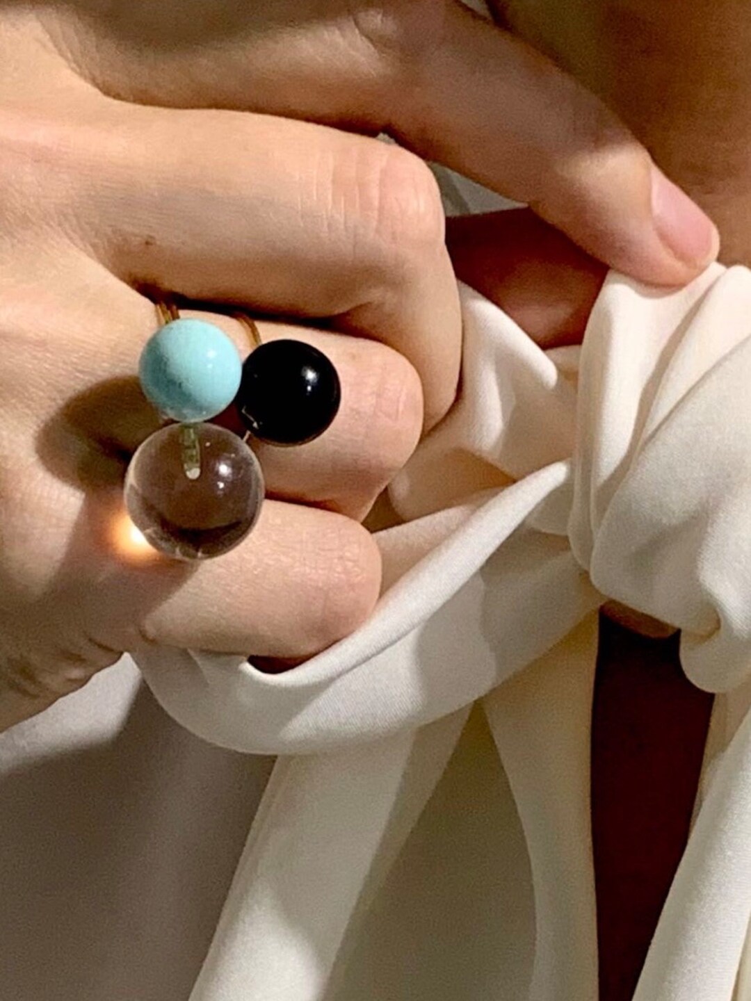 The Ida Gemstone Ring - Etsy