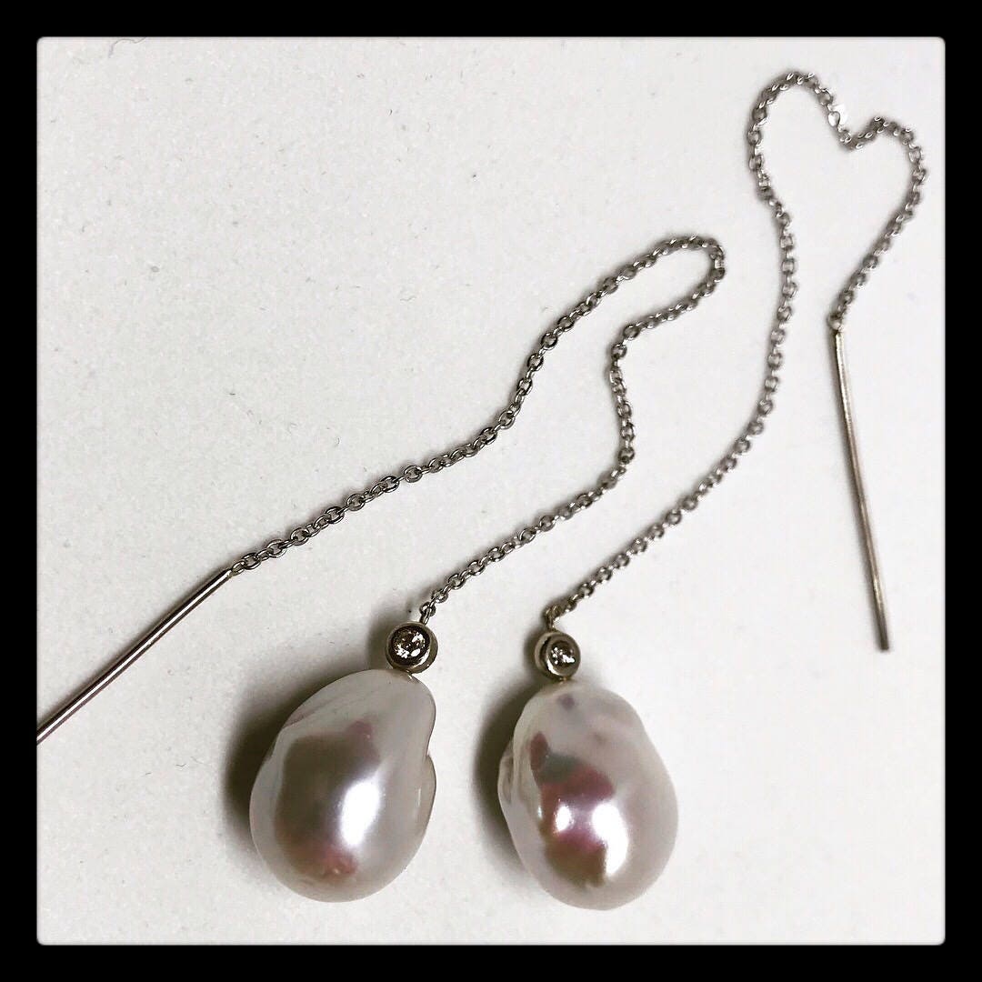 The Chloe Thread Earrings