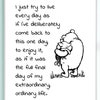 If Poem Rudyard Kipling Winnie the Pooh Quote Poster Gift Famous Poem ...