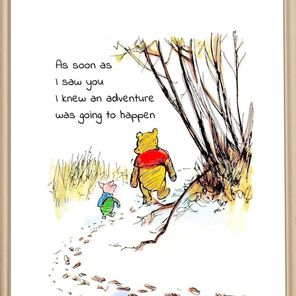 Winnie the Pooh Quote - Etsy