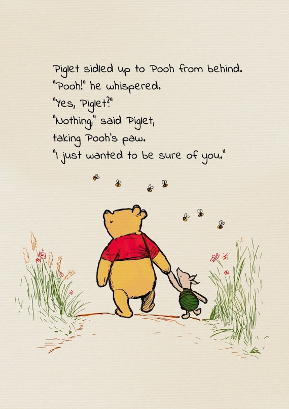 Pooh Bear Piglet Quotes Piglet Are We Coming From The Pub Or Going?