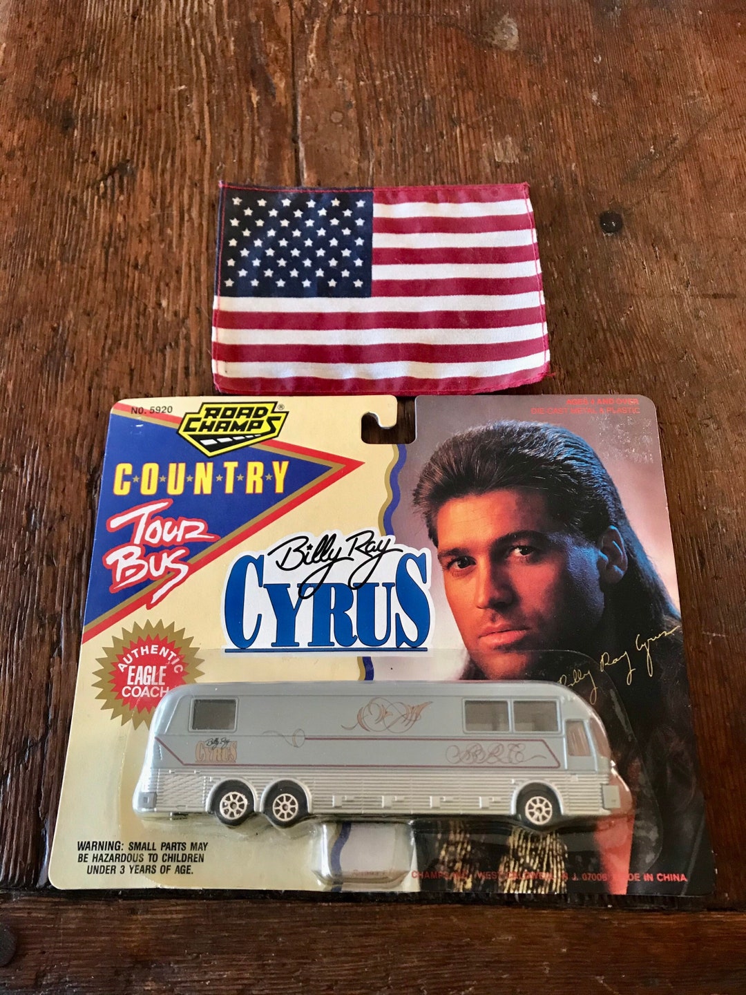 Billy Ray Cyrus Tour Bus Toy Road Champs Country Eagle Coach Birthday ...