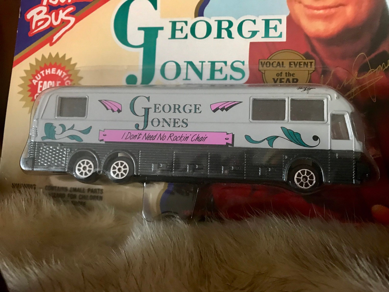 George Jones Tour Bus Road Champs Country Music Travis Tritt Marty ...