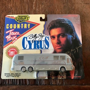 Billy Ray Cyrus Tour Bus Toy Road Champs Country Eagle Coach Birthday ...