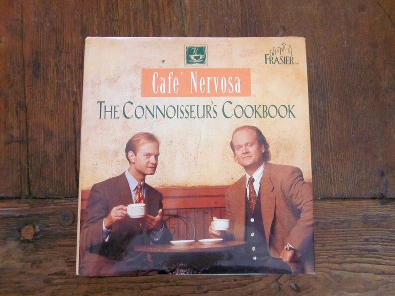 Cafe Nervosa Frasier Cookbook Book Frasier Crane Niles - Etsy